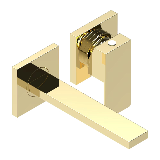 Смеситель встраиваемый THG Soho Золото Металл купить в Москве по цене ...