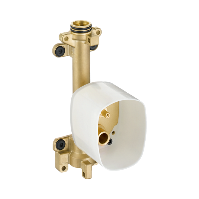 Модуль ручного душа с запорным вентилем, скрытая часть Белый купить в ...